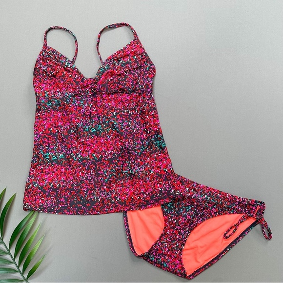 Athleta | Swim | Athleta Santa Cruz Tankini Bathing Suit Swim Set Set ...